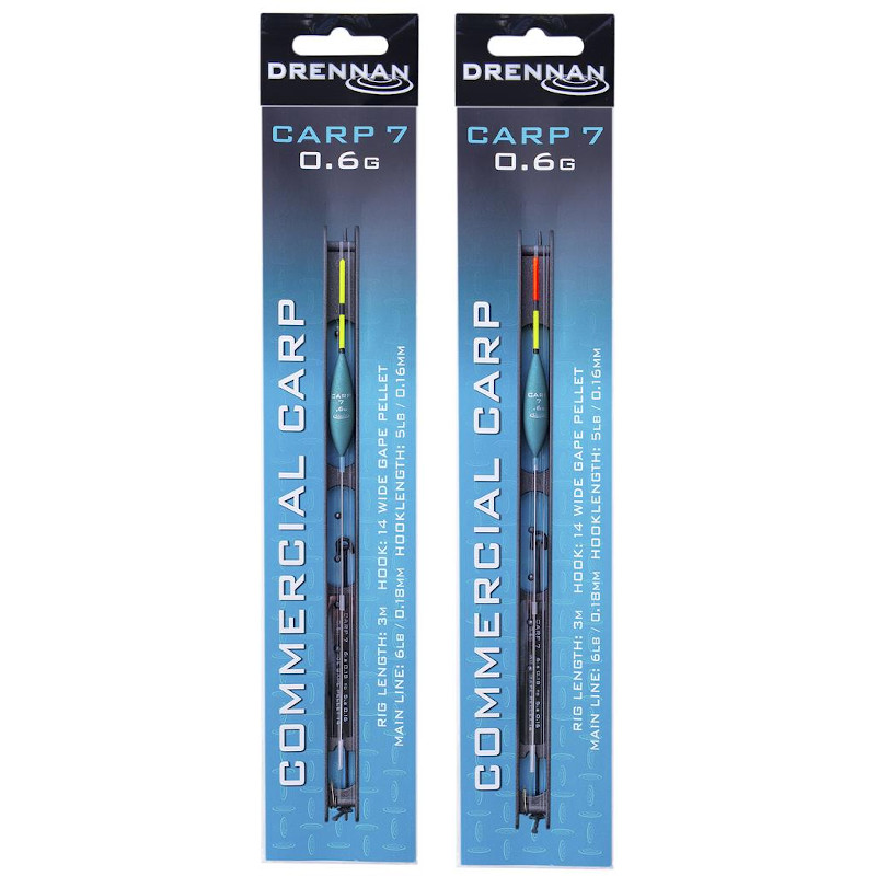 Drennan Carp 7 Commercial Carp Pole Rigs - £4.50