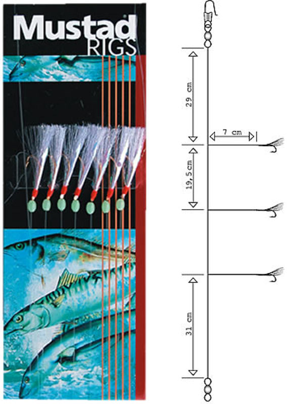 Mustad Flash-A-Boo 3 Hook - £1.49