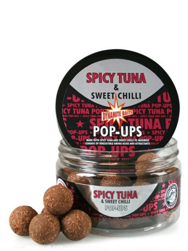 Dynamite Baits Pop-Ups 15mm Spicy Tuna & Sweet Chilli - £6.75