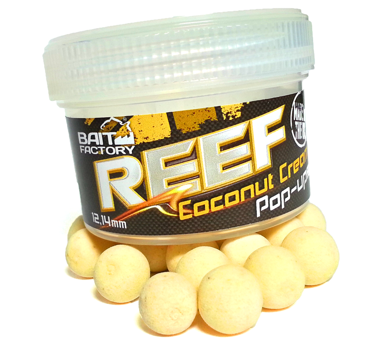 Bait Factory Reef Coconut Cream Pop Ups - £4.49