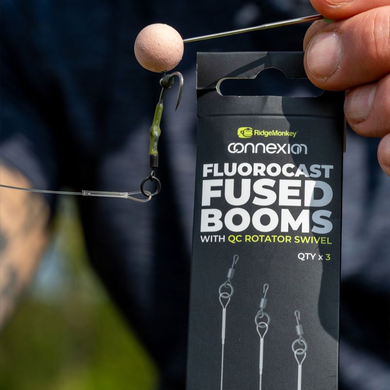 Ridge Monkey FluoroCast Booms with QC Rotator Swivel 7inch - £3.99