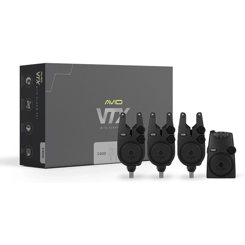 Avid Carp VTX Bite Alarm Sets - £109.99