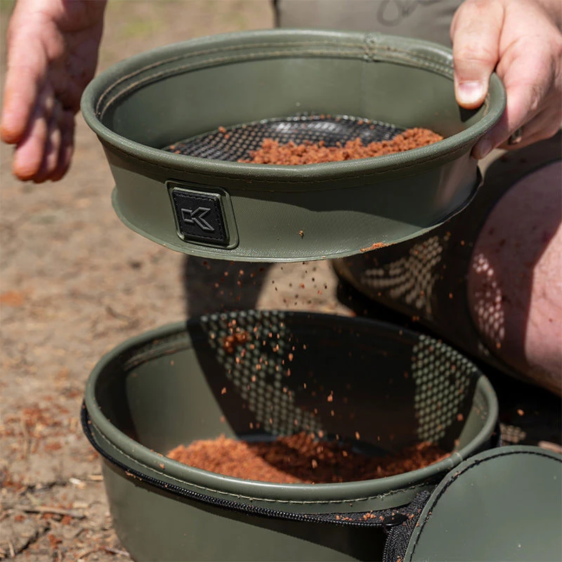 Korum EVA Solid Groundbait Bowl & Riddle - £19.99