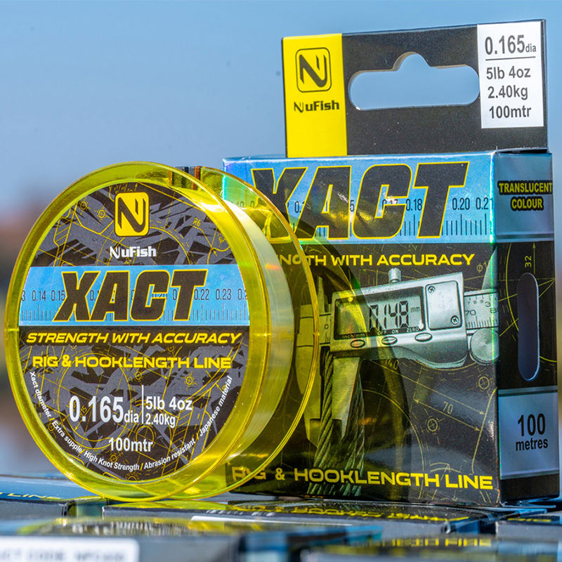 Nufish Xact Rig & Hooklength Line - £4.99