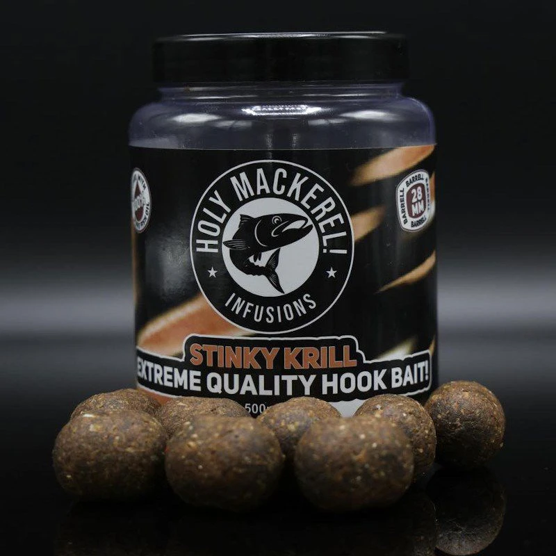 Holy Mackerel Infusions Stinky Krill Hook Baits 28mm - £9.99