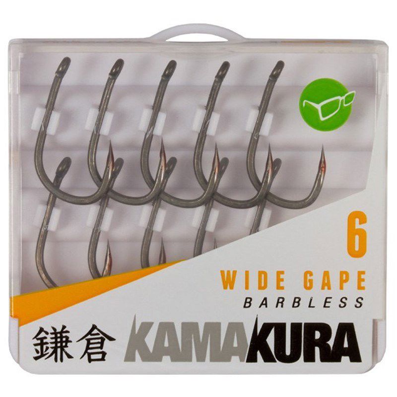 Korda Kamakura Wide Gape Hooks - £7.49